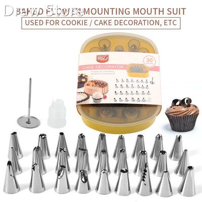 42pcs/Set Confectionery Bag With Nozzles Icing Piping Tip St