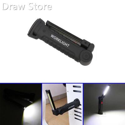 LED Cordless Worklight Rechargeable Magnetic COB Torch Hand