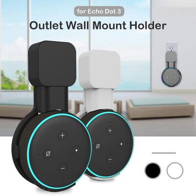 适用于 Alexa Echo Dot 3rd Generation Outlet Wall Mount Hange