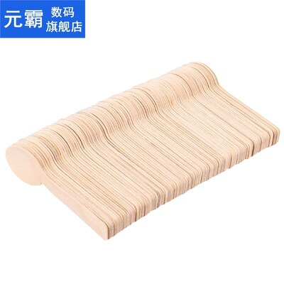 HOT X100 Wood Spoon No Engraved Spoons Biodegradable Disposa