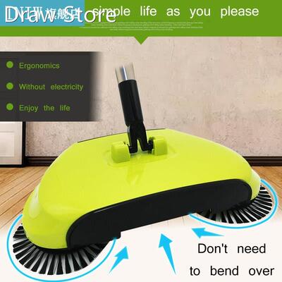 Sweeping Machine Push Type Hand Push Magic Broom Dustpan Han