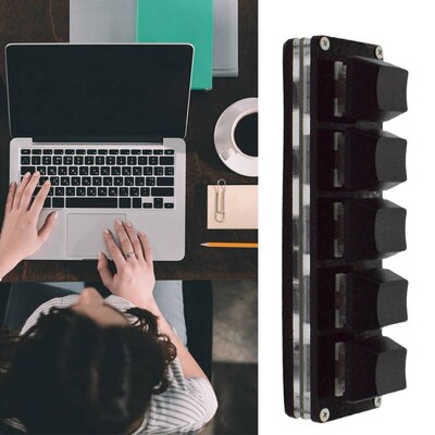 Mechanical Gaming Keyboard 87 Key Wired Red Switch RGB Backl