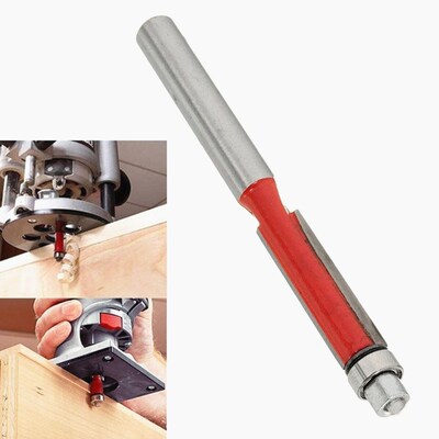 1Pc Durable New Flush Trim Router Bit 1/4'' Shank Carpentry