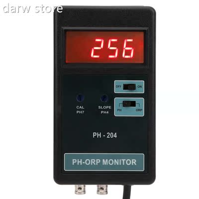 Diitgal LED Display PH/ORP nTemperature Contol rMoito1r Mete