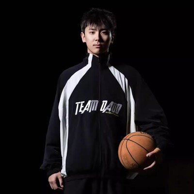 美式复古运动宽松休闲运动服