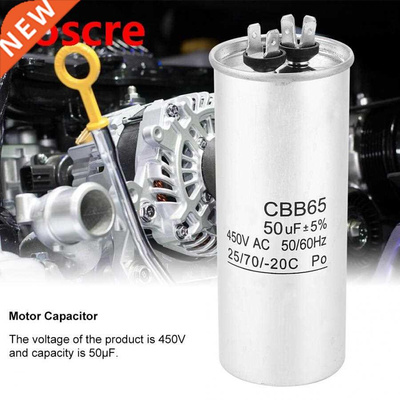 CBB65 Motor run Capacitor 450V 50UF arting Motor Homopolar