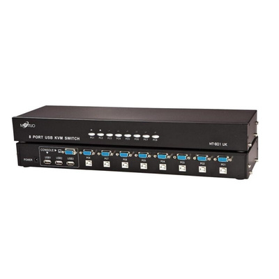 8  SB 2.0 Manual KVM SWICH, Multi-PCs VGA Switch Contro