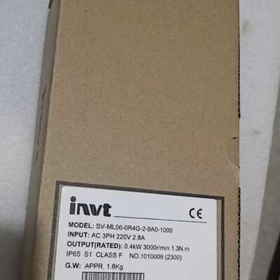 400W伺服电机SV-ML06-0R4G-2-9A