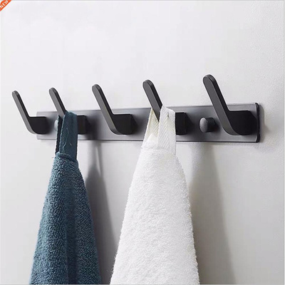 Towel Hook Bathroom Acces Shelf Clothes Hanger Hook Black Be