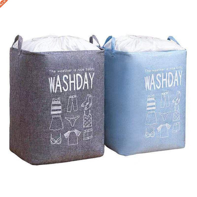 Super Large Laundry Basket Foldable Storage Hamper with Dra