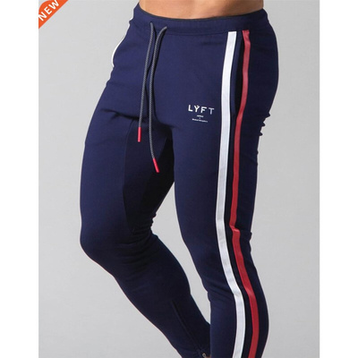 Men's cotton trousers fitness casual stch pants men'