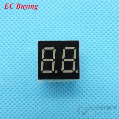 5pcs 2 bit 2bit Digital Tube Common Anode Positive Digital T