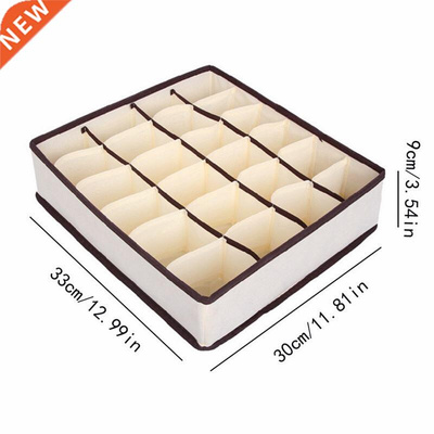 4pcs Storage Boxes nderwear Divider Drawer Lidded Closet nde