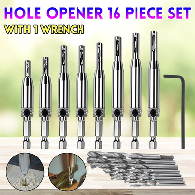 Center Drill Bit Doors Self Centering Hinge Tapper Core Dril