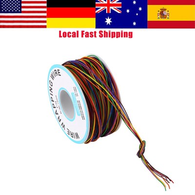 Colorful P/N B-30-1000 280M Wire Cable 8-Wire Colored Insula