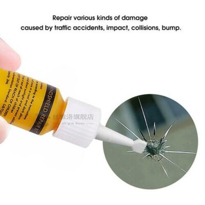 1 Set Window Glass Repair Kit Phone Screen Curing  Fluid Too