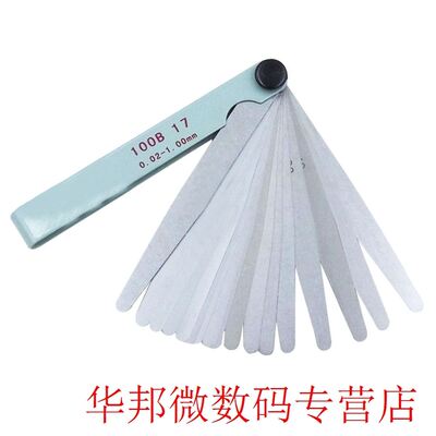 17 Blades Spark Plug Thickness Gap Metric Filler Feeler Gaug