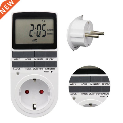 Electronic Digital Timer Switch EU US FR BR Plug Kitchen Tim