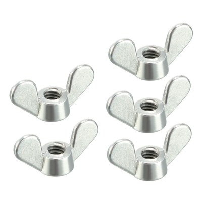 5pcs/lot M4,M5,M6,M8,M10 Wing Nuts Zinc Plated Butterfly Nut
