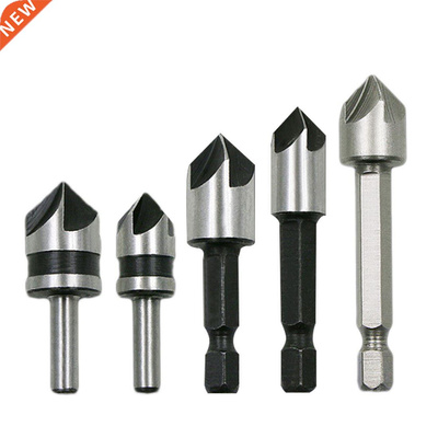Hot 5 Flutes HSS Countersink Drill Bit Counter Sink Bits Woo