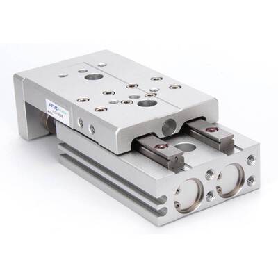 亚德客滑台气缸HLQ HLS6/8/12/16X10X20X30X40SA/SB/HLQL/HLSL