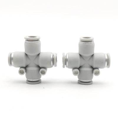 ATC现货原装亚德客气管接头 十字型四通 APZA4/6/8/10/12