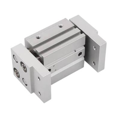 怡合达WGY11宽型平行开闭手指气缸10/16/20/25-20-30-40-50-0/2