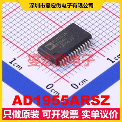 AD1955ARSZ SSOP-28-208mil 专用ADC DAC转换器芯片IC