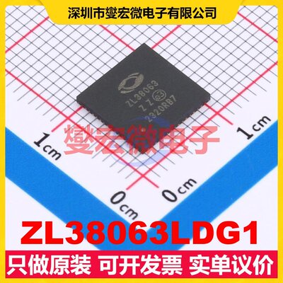 ZL38063LDG1 QFN-64(9x9) 音频接口芯片IC