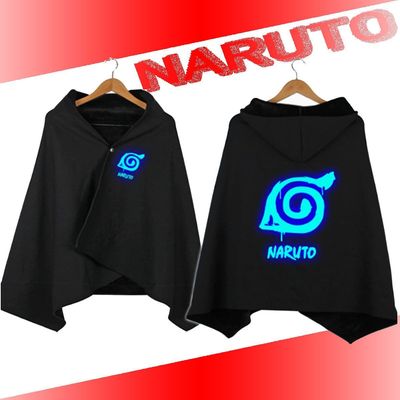 火影忍者Naruto周边写轮眼漩涡晓组织衣服 爆款披风 午睡保暖披肩