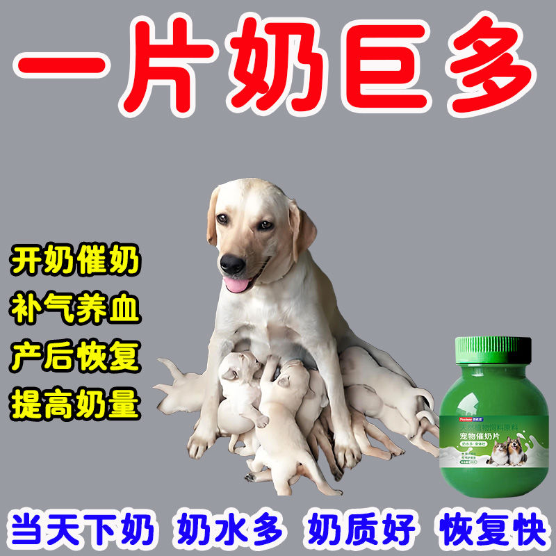 狗狗下奶催奶片催乳猫犬用奶多多狗犬用催奶高钙营养品产后月子餐