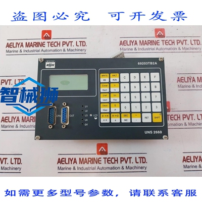 原装供应 PANNELLO DI CONTROLLO HMI BHEL UNS 2660 69203TB2A