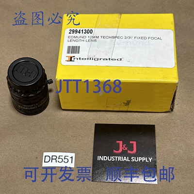 原装供应- COGNEX / Edmund Optics LEC 58001 12mm 镜头 百万像