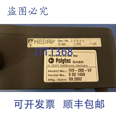 原装供应POLYTEC IVS-200-VF 振动传感器