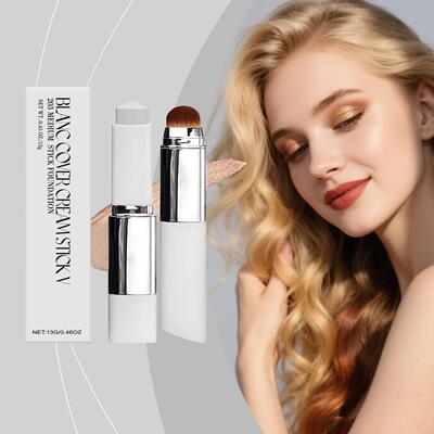 Deep Skin Tone 2-in-1 Color Changing Foundation Stick - Ligh
