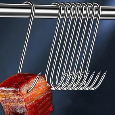 Meat hook, cured meat hook, stainless steel hook, cured meat