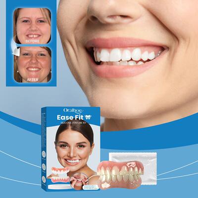 ORALHOE Teeth Cosmetic Denture Aesthetic Tooth Gap Beauty Ki