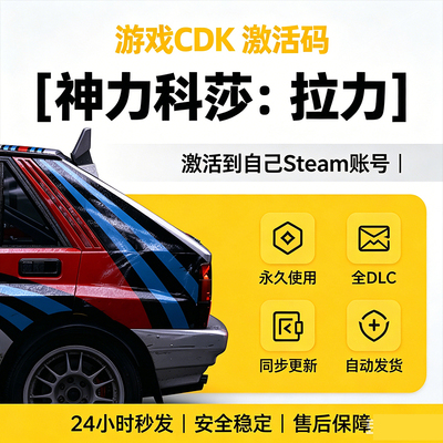 steam正版神力科莎：拉力激活码