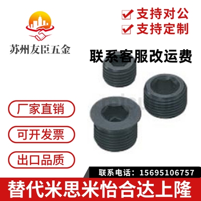 短型喉塞 通孔螺塞MSWAS10/12/14/16/18/20/22/24/25/28/30-6/8