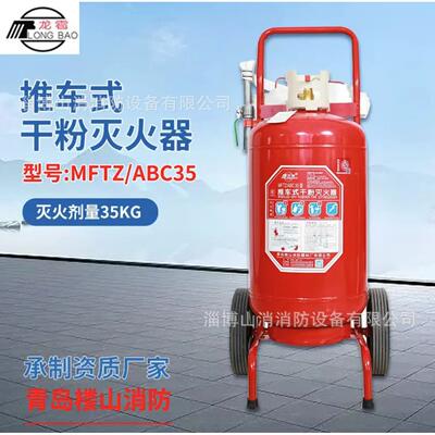 龙雹灭火器LONGBAOMFZ/ABC8kgMT7干粉二氧化碳水基青岛楼山CCS