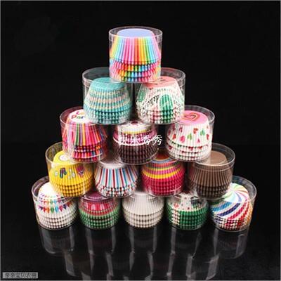 100PCS Muffins Paper Cupcake Wrappers Baking Cups Cases Muff