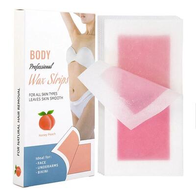 20pcs Hair Removal Wax Strips Roll Underarm Wax Strip Paper