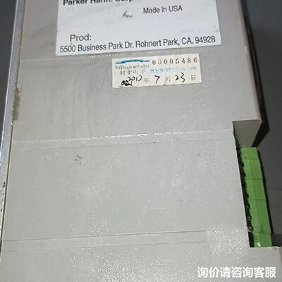 询价驱动器/控制器 Parker Hann.Corp.S.O08可维修
