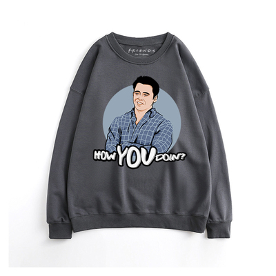 Friendsforever老友记周边乔伊HOW YOU DOIN卫衣帽衫开衫