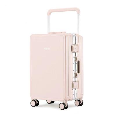 宽杆行李箱大容量旅行箱铝框时尚女万向轮密码箱2908