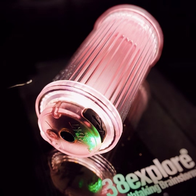 38explore户外露营氛围灯发光黑色透明粉色蓝色呼吸变色38灯