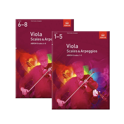 英皇考级中提琴音阶和琶音ABRSM