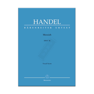 亨德尔弥赛亚三幕清唱剧HWV56