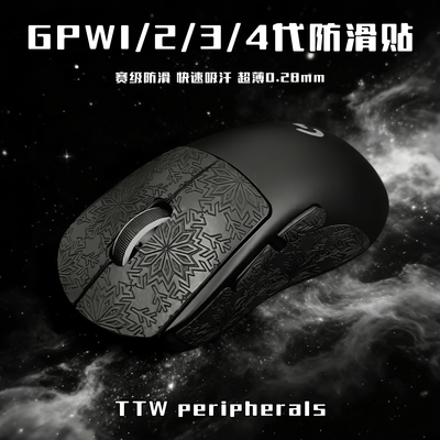 gpw4鹰眼专用防滑吸汗超薄鼠标贴