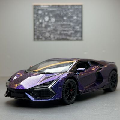 【DZ696】车致合金车模1:32兰博Revuelto跑车声光回力儿童玩具模